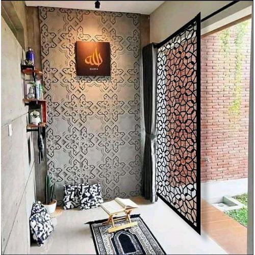 Jual LASER CUTTING METAL/BESI/BLACK STEEL/PARTISI MEWAH MOTIF SIMETRIS ...