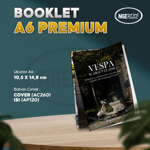 Jual Cetak Buku A6 [PREMIUM]/ Cetak Booklet Company profile A6 Custom Murah - Staples Tengah, 8 ...