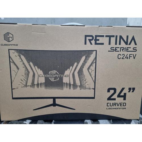 Jual CUBE GAMING MONITOR RETINA C24FV - CURVED - FHD - VA - 75HZ HDMI ...