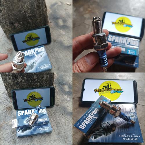 Jual busi racing vespa kaki 3 drat panjang merk vesgio cocok motor 2tak ...