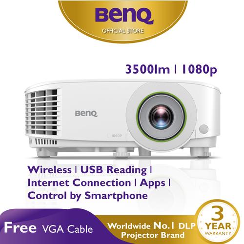 Promo Proyektor Wireless BenQ EH600 3500lm Full HD Meeting Smart ...