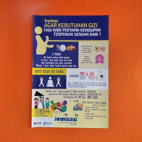 Jual Poster 1000 HPK, Poster 1000 Hari Pertama Kehidupan, Poster LAMINASI - Kab. Sleman ...