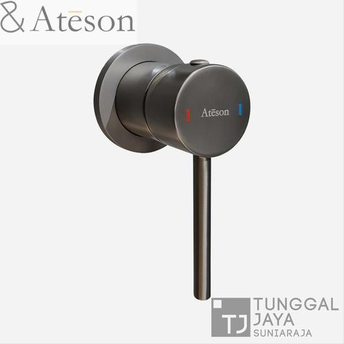 Jual ATESON Banyan Wall Mount Mixer Brushed Gunmetal AT121BGM - Kota ...