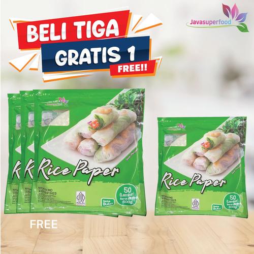 Jual [BELI 3 GRATIS 1] Rice Paper / Kulit Lumpia Vietnam BANH TRANG ...