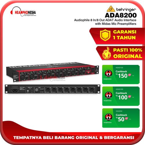 Jual Behringer ADA8200 8 Channel Microphone Preamp - Jakarta Barat ...