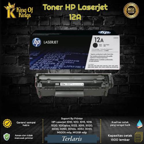 Jual Toner Hp Laserjet 12A (Q2612A) original - Jakarta Pusat - king of Kings tinta toner ...