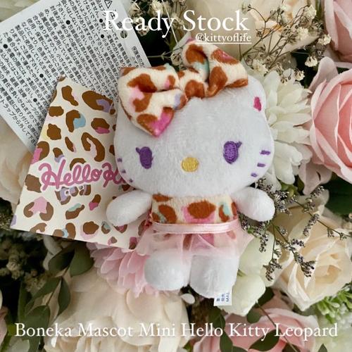 Jual Boneka Mascot Mini Hello Kitty Leopard Sanrio Original - Jakarta ...