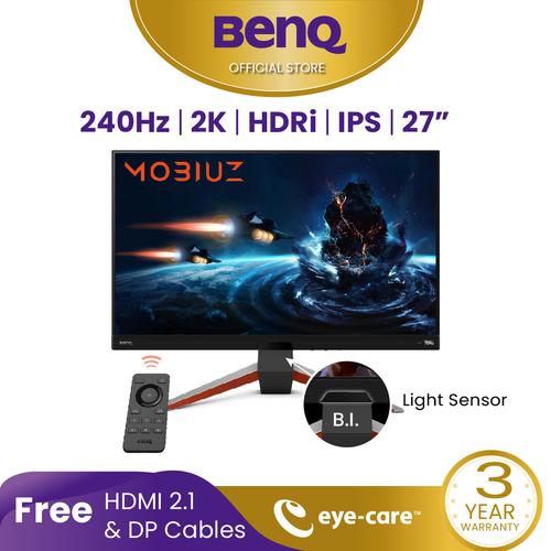 Promo BenQ MOBIUZ EX270QM 27” 1ms 240Hz QHD Gaming Monitor Cicil 0% 3x ...