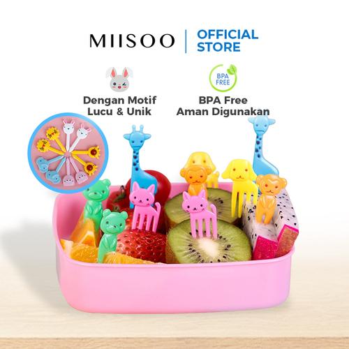 Jual MIISOO Tusukan Bento Mini / Garpu Buah / Kue / Dessert / Garpu ...