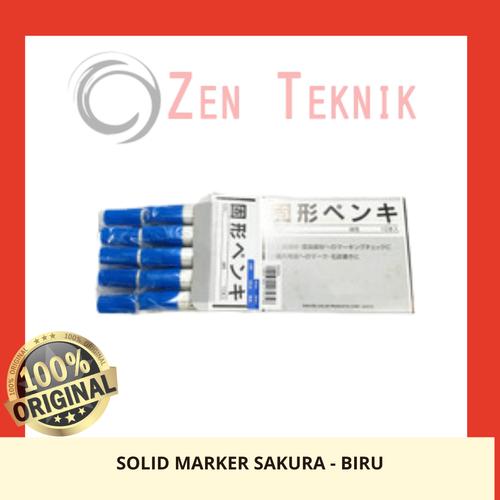 Jual SOLID MARKER SAKURA / SPIDOL PENANDA BESI PERMANEN - Biru - Biru ...