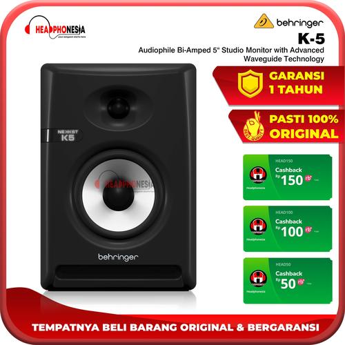 Jual Behringer K5 Nekkst 5 inch Powered Speaker Studio Monitor - Jakarta Barat - Headphonesia ...