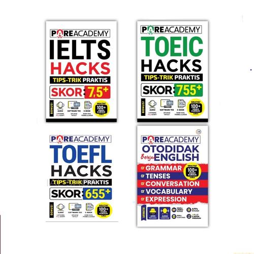 Jual REKOMENDASI BUKU : IELTS - GRAMMAR - CONVERSATION - TOEIC -TOEFL ...
