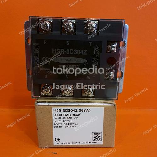 Jual HSR-3D304Z 30Ampere SOLID STATE RELAY/SSR HANYOUNG ORI 3PHASE DC TO AC - Jakarta Barat ...