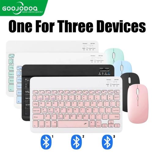 Jual 10 inch Wireless Bluetooth Keyboard Touch keyboard Lightweight ...