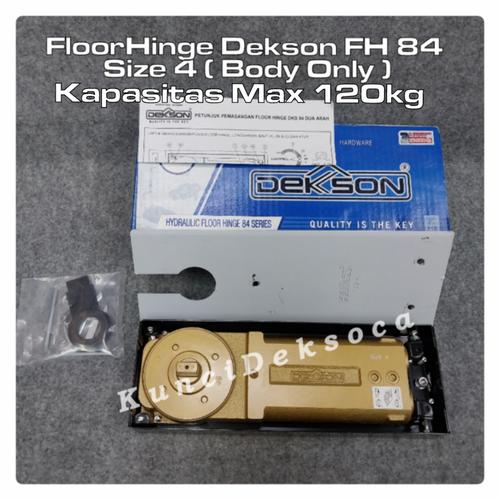 Jual Floor Hinge Dekson FH 84 SSS Size 4 Engsel Tanam Pintu Kaca ...