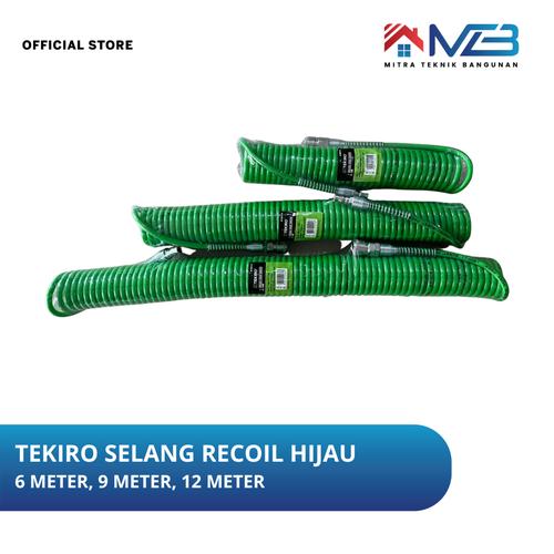 Jual Tekiro Selang Recoil Hijau With Spring - 6 Meter - Kota Surabaya ...