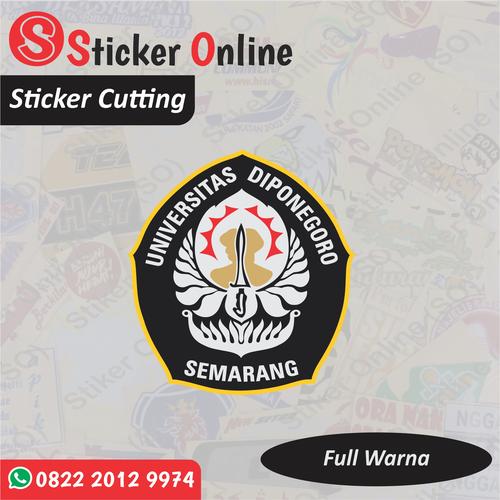 Jual Stiker Universitas Diponegoro UNDIP | Sticker Cutting Motor Mobil ...