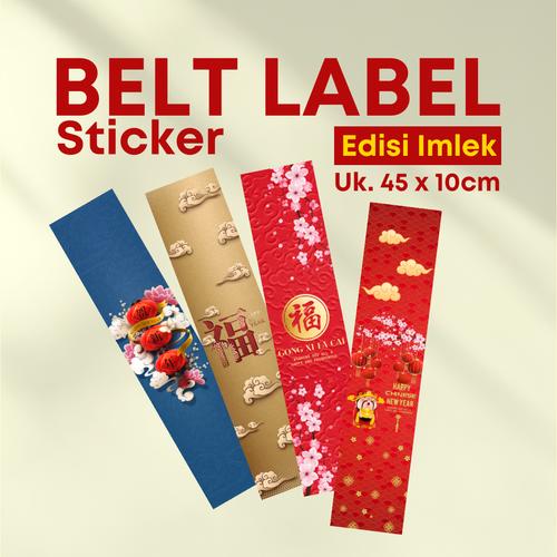 Jual STIKER / PAPER / KERTAS BELT LABEL / VERTIKAL 45 x 10cm - CNY ...