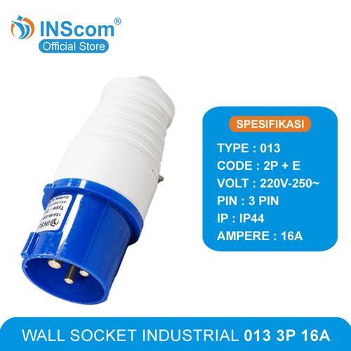 Jual SOCKET MOBILE MOUNTING 3 PIN 16A SOKET PLUG STOP KONTAK INDUSTRI 013 - Kota Surabaya ...