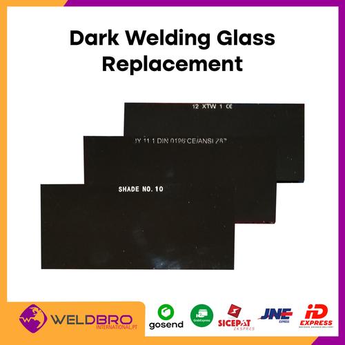 Jual KACA LAS HITAM KACA PENGGANTI UNTUK KEDOK LAS TER MURAH DIN-10 ...