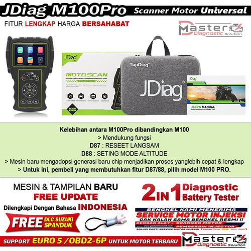 Promo Scanner Motor Universal JDiag Tool Scaner J-Diag Service Motor ...