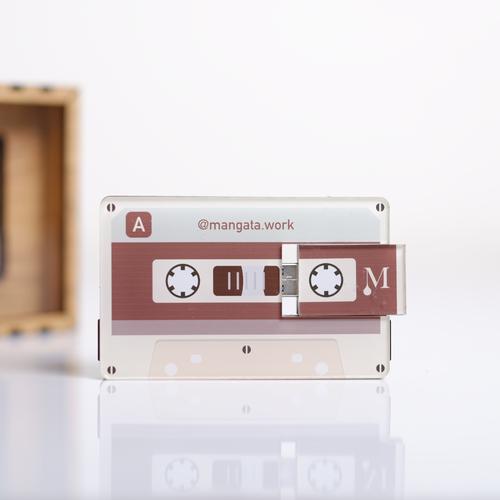 Jual FLASHDISK CUSTOM BENTUK KASET NOSTALGIA BOX AKRILIK KAYU 32GB 3.0 ...