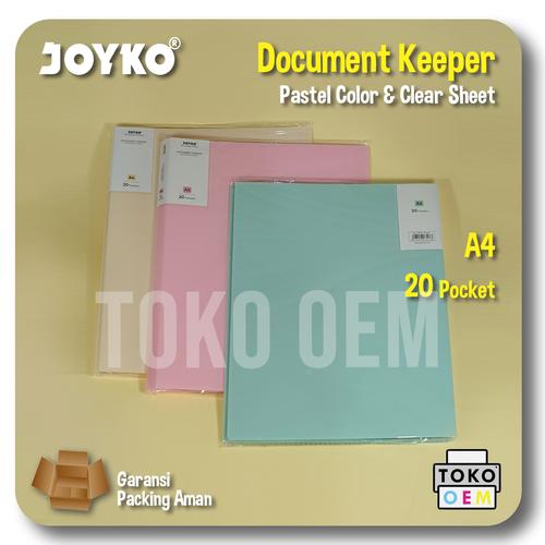 Jual Joyko Document Keeper DK-A20-A4 Clear Holder Map File Dokumen ...