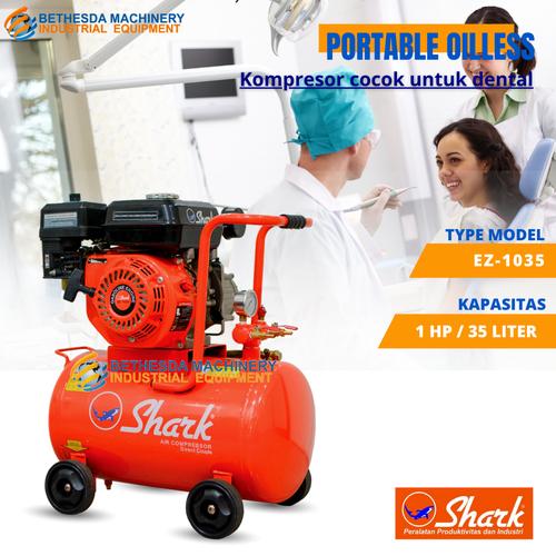 Jual Air Compressor Mini Portable Oilless 1 HP / 1Hp 35 Liter EZ-1035 8 ...