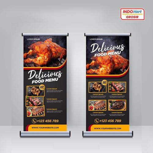 Jual Y-Banner + Spanduk Ukuran 60x160 cm - Custom Design - Kota Medan ...