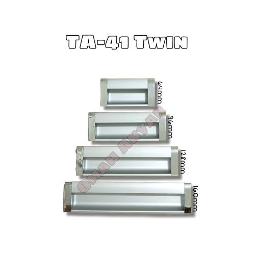 Jual Handle Tanam Tarikan Pegangan Laci Aluminium TA-41 Twin - 64mm ...