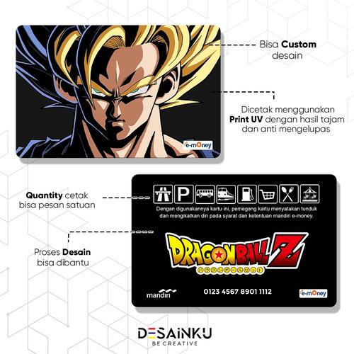 Jual Emoney / Tap Cash / Brizzi / Flazz edisi DRAGON BALL - EM3, Brizzi ...