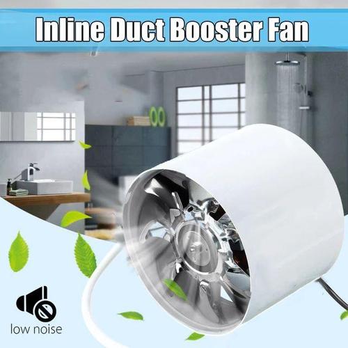 Jual Inline Duct Fan Booster Exhaust Blower Air Cooling Vent Metal ...