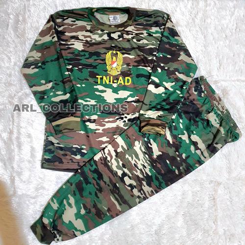 Jual setelan kaos anak loreng kasad tni ad terbaru lengan panjang - dryfit - loreng terbaru, XXL ...
