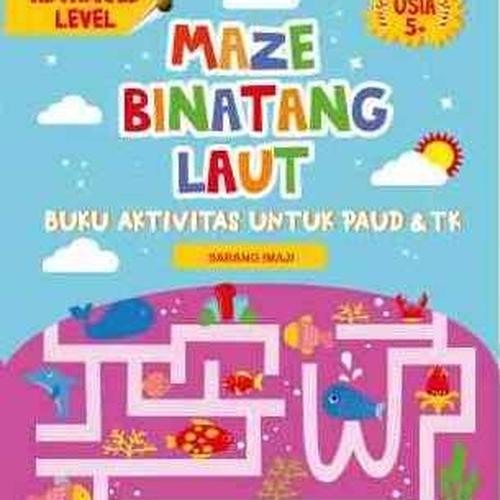 Jual Maze Binatang Laut, Buku Aktivitas untuk PAUD & TK - Kota Surabaya ...