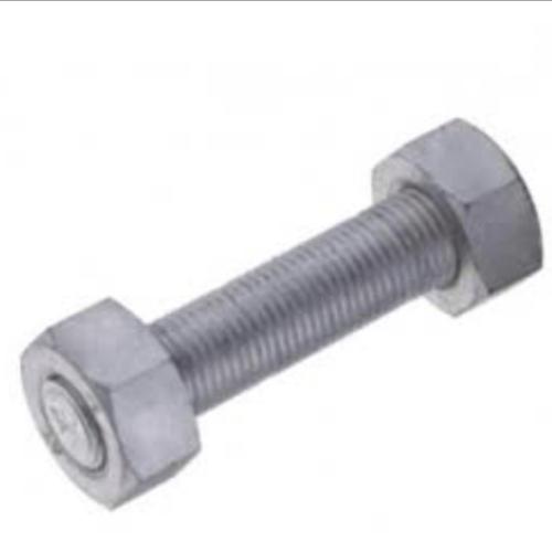 Jual Studbolt 3/4 x 110 mm (galvanis) ; baut stud + 2 nut 3/4 inch x ...