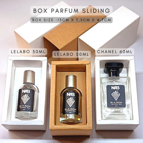 Jual BOX PARFUM SLIDING LeLABO 30ML, 50ML & KOTAK 60ML / BOX PARFUM ...