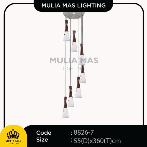 Jual Lampu Gantung Model Terompet Kayu Minimalis Klasik Ruang Tamu 8826 ...