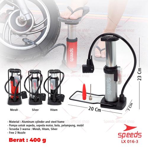 Jual SPEEDS Pompa Sepeda / pompa bola / pompa ban. / Pompa multifungsi ...