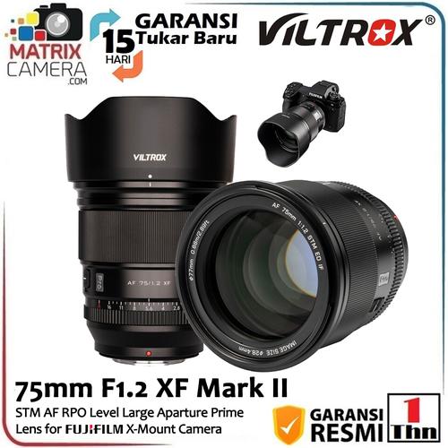 Promo Viltrox Lensa 75mm F1.2 STM AF PRO Prime Lens for Fujifilm X ...