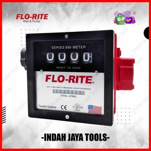 Jual FLO-RITE Flowmeter 4 Digit 1.5 Inch - Meteran Solar Flow Meter ...