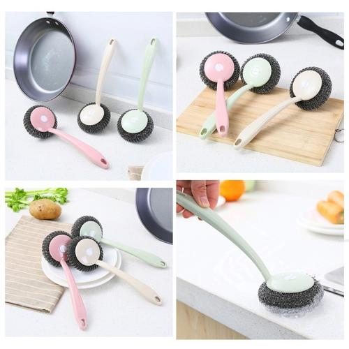 Jual KR Sabut Sikat Kawat Cuci Piring Gagang Serabut Besi Stainless ...