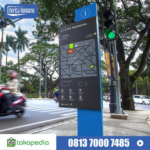 Jual WAYFINDING Dengan LED I Penunjuk Arah Mall, Office dan Hotel ...