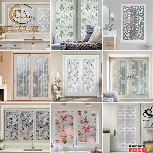 Promo STIKER KACA/STICKER KACA MOTIF L-90 - RAKEL - Kota Bekasi - CIPTA ...