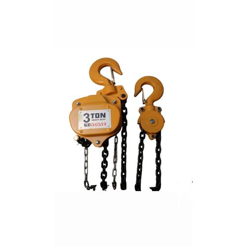 Jual CHAIN BLOCK / TAKEL / KATROL MANUAL LIFTING BARANG - 1 Ton x 3 ...