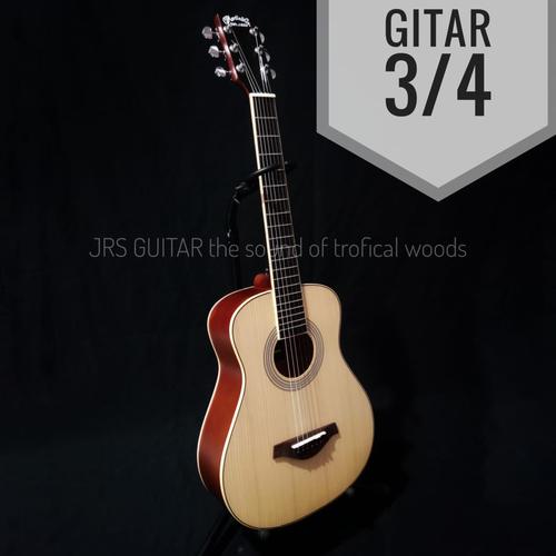 Jual GITAR AKUSTIK UKURAN 3/4 MODEL MARTIN SUDAH TANAM BESI - Natural ...