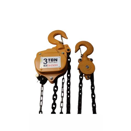 Jual CHAIN BLOCK / TAKEL / KATROL MANUAL LIFTING BARANG - 1 Ton X 3 ...