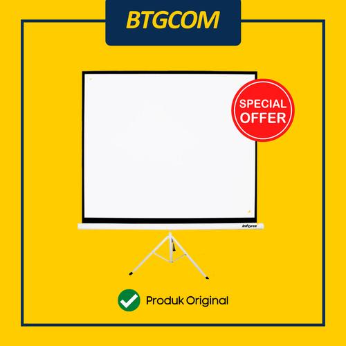 Jual TRIPOD SCREEN INFORCE 84 INCH 1:1 2130X2130 LAYAR PROYEKTOR PROJECTOR - Kota Denpasar ...