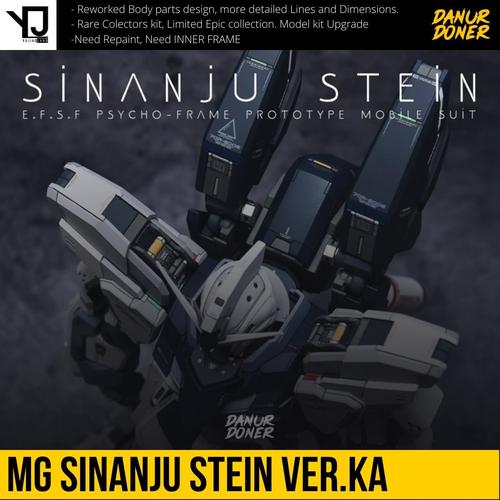 Jual MG SINAJU STEIN Gundam Resin Conversion Dress Kit by YJL (Yujiao ...