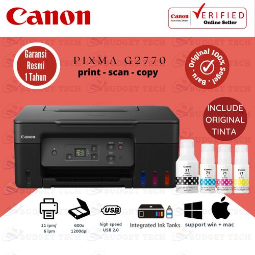 Promo Printer Canon G2770 Canon Pixma G2770 Print Scan Copy ORIGINAL ...
