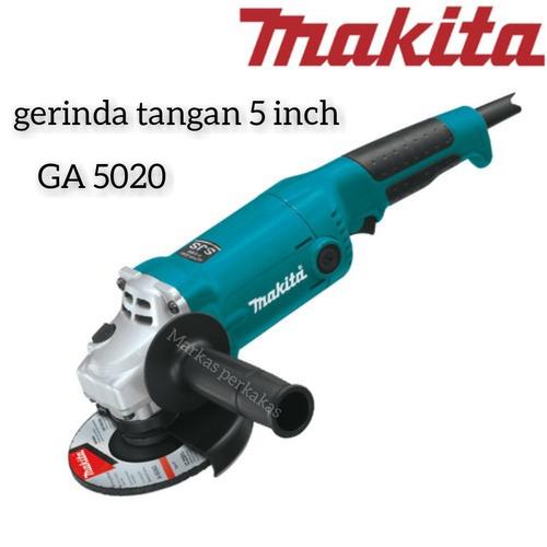 Jual Makita GA 5020 / GA5020 Mesin Gerinda Tangan 5" Angle Grinder 5 ...